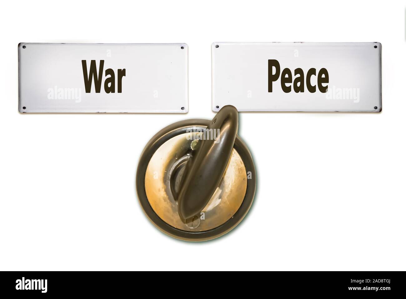 War is not a solution Cut Out Stock Images & Pictures - Alamy