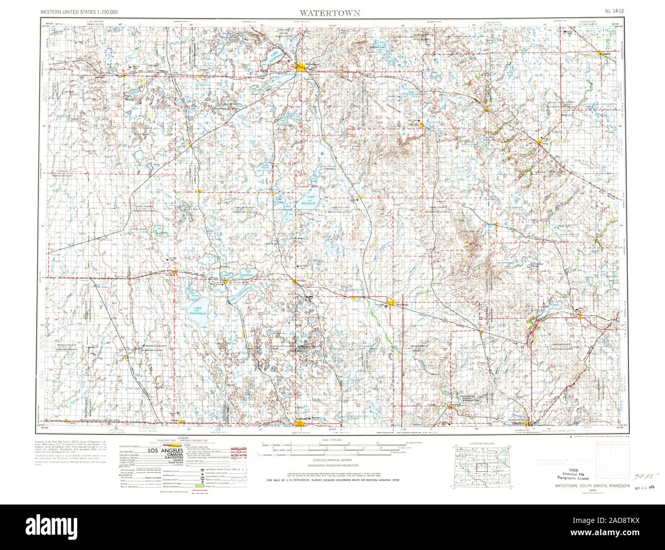 Watertown south dakota hi-res stock photography and images - Alamy