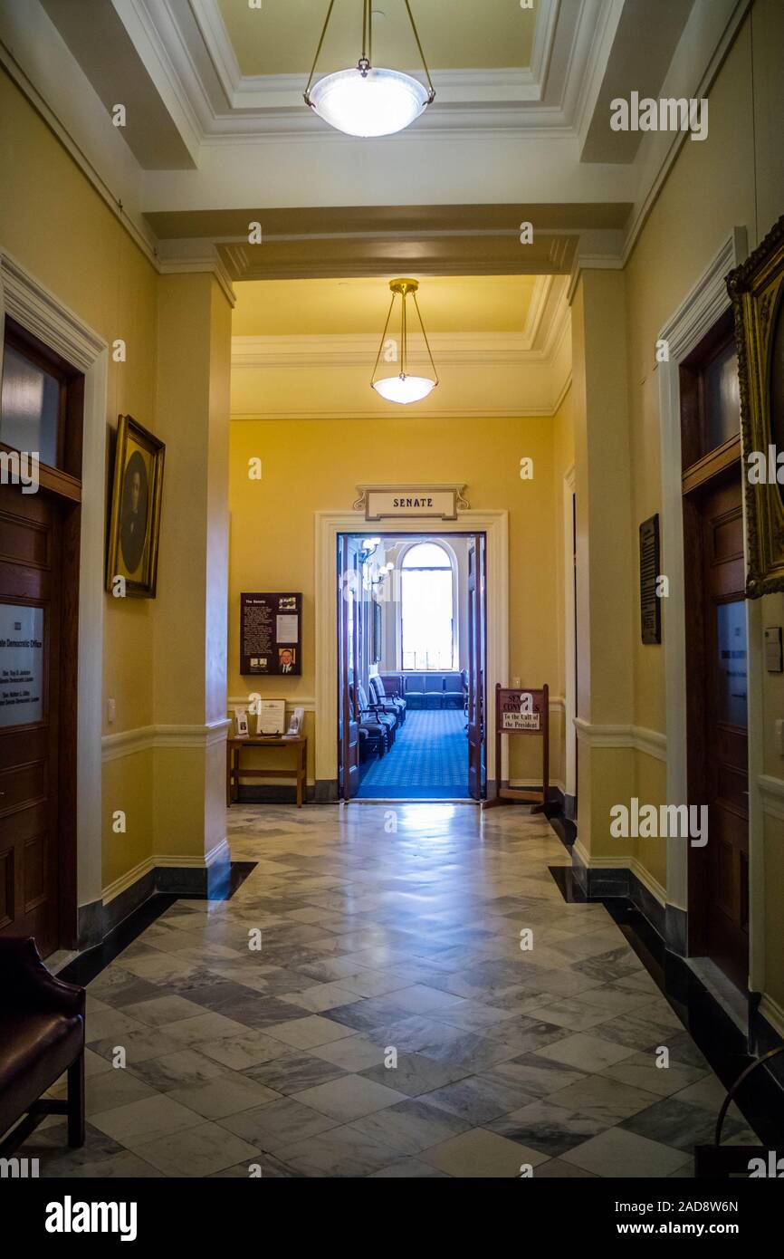 The center of administration in Augusta State Capital, Maine Stock ...