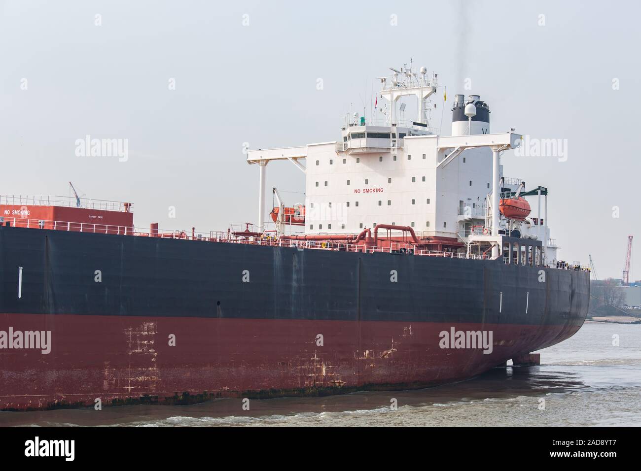 Big Cargo Containers Boat Stock Photo - Alamy