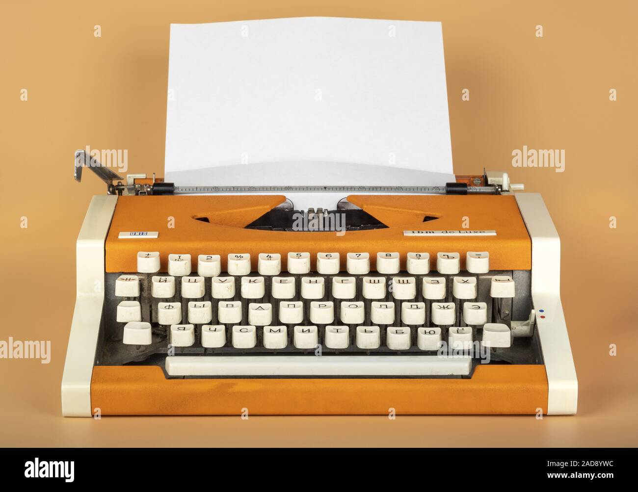 Old typewriter. 1980 release Stock Photo - Alamy