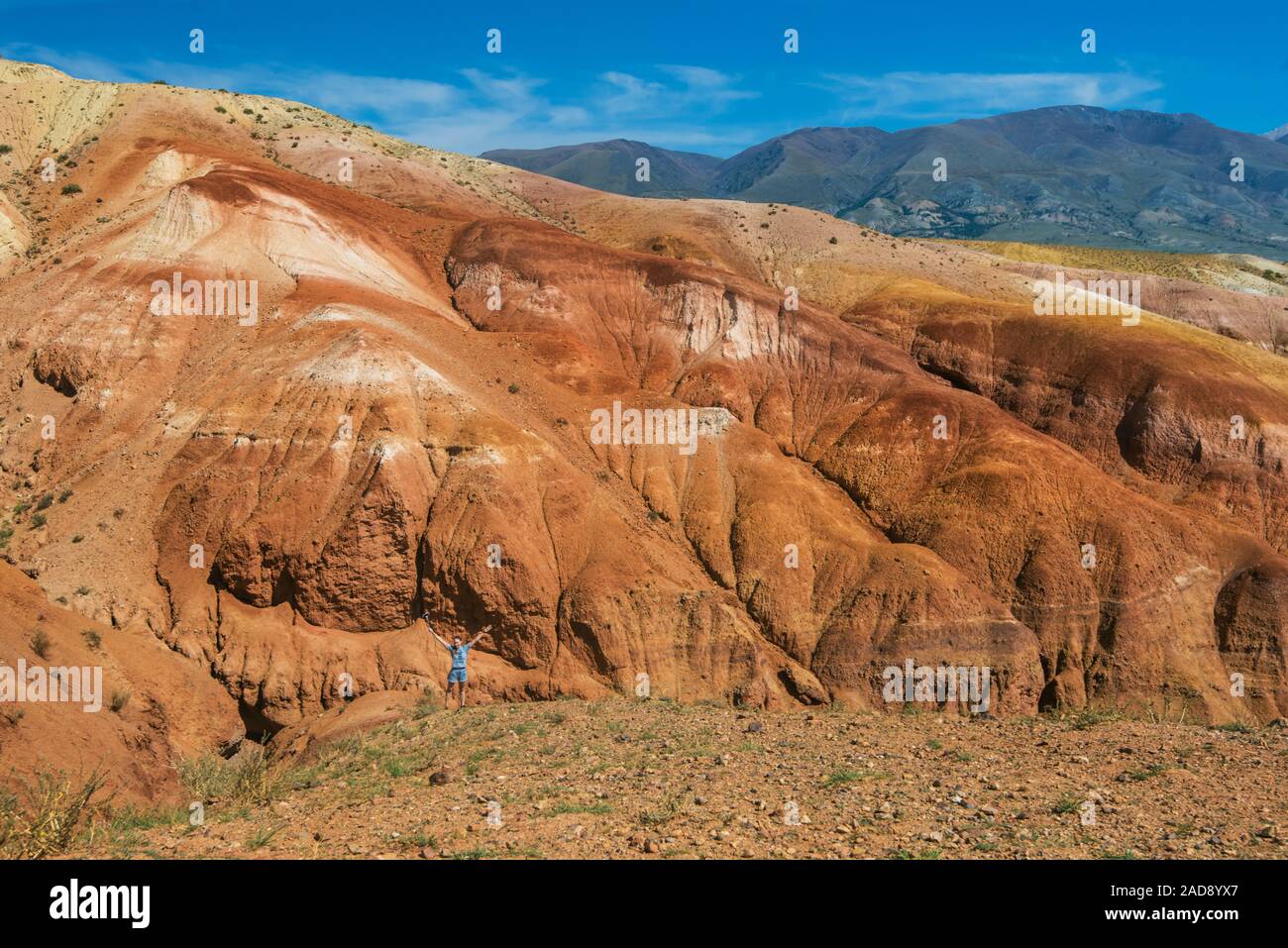 Valley of Mars landscapes Stock Photo - Alamy