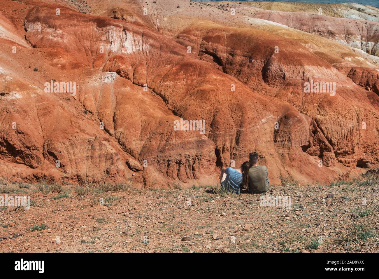 Valley of Mars landscapes Stock Photo - Alamy