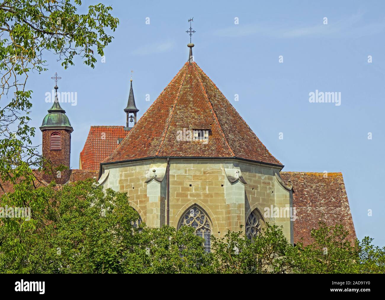Monastery church and parish church st markus hi-res stock photography ...