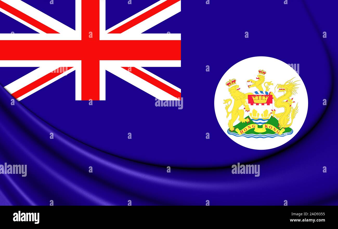 Old british hong kong flag hi-res stock photography and images - Alamy