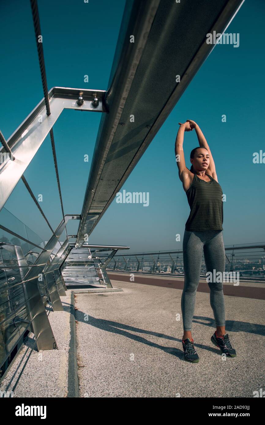 Bridge stretching hi-res stock photography and images - Alamy