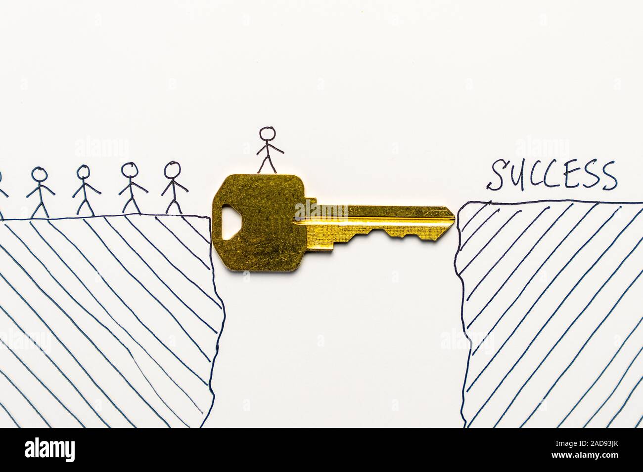Key to success concept Stock Photo - Alamy