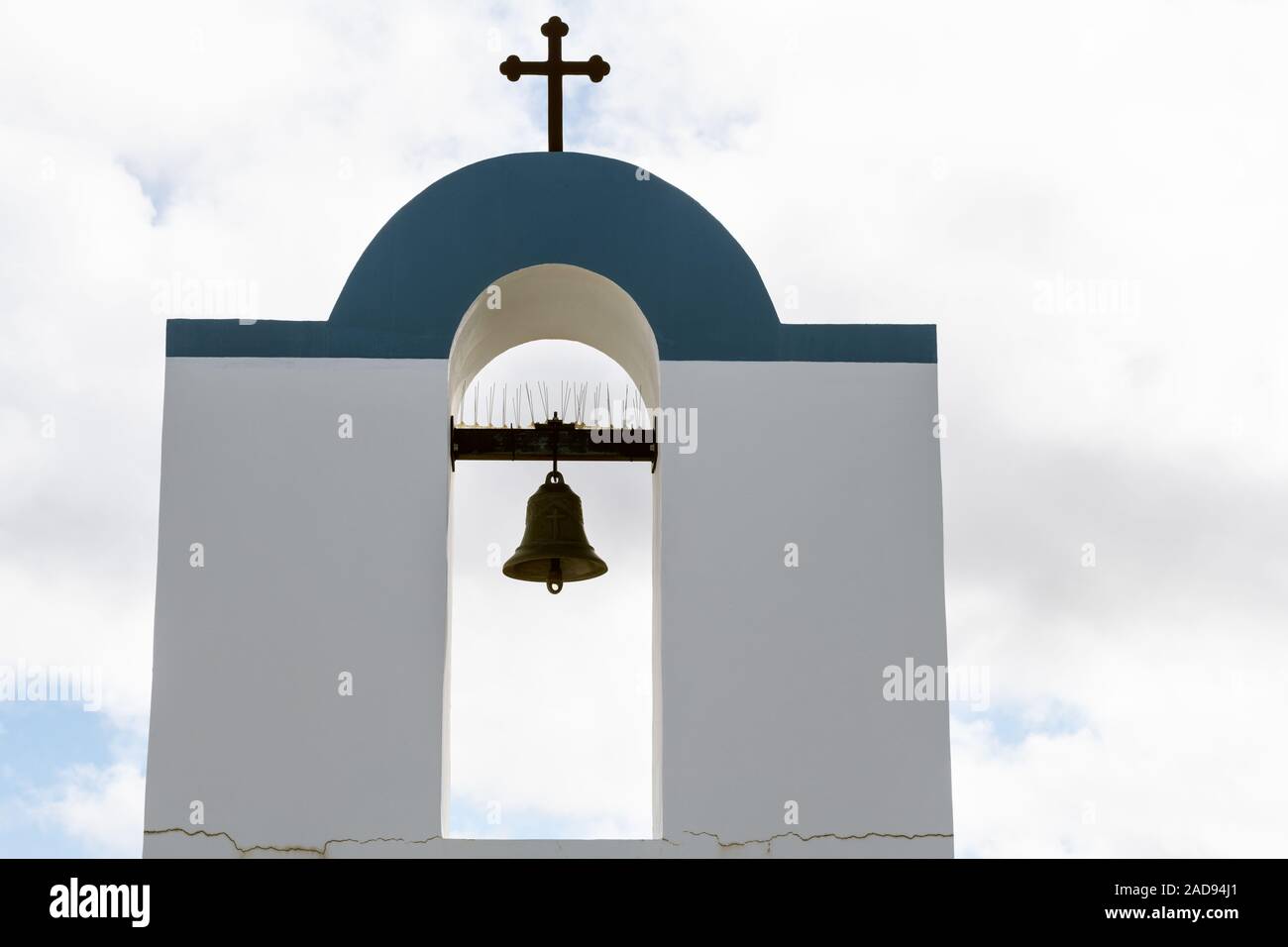 Bell tower of Elijah Chapel at Saint Anthony Greek Orthodox Monastery ...