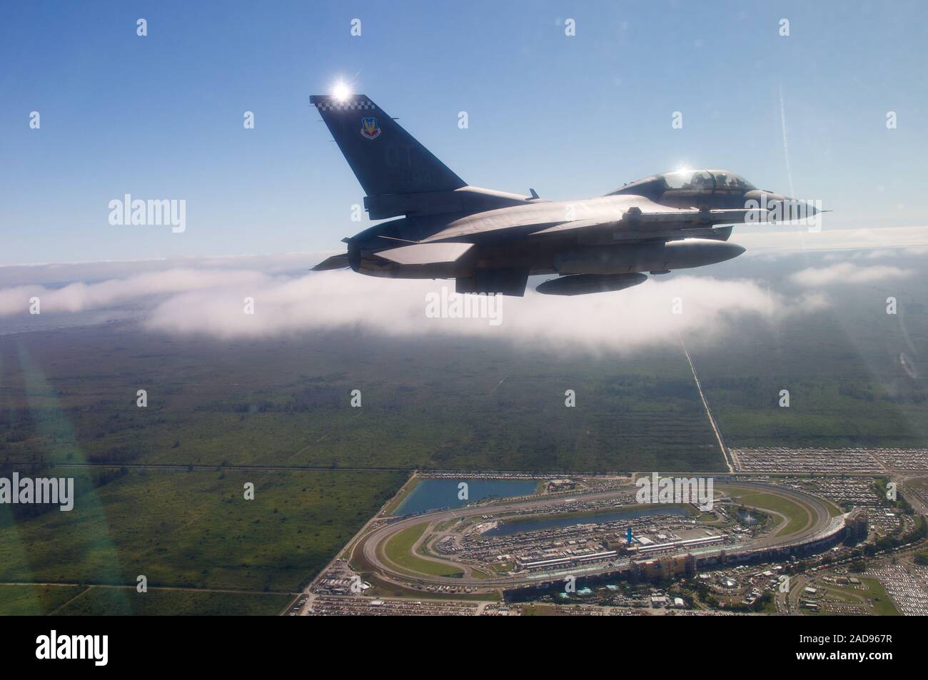 U.S. Air Force F-16 Pilot, Lt. Col. Matthew Russell, from the 85th Test ...