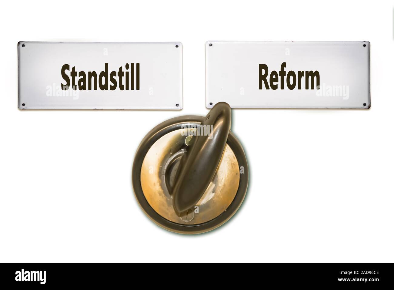 Street sign improvement Cut Out Stock Images & Pictures - Alamy