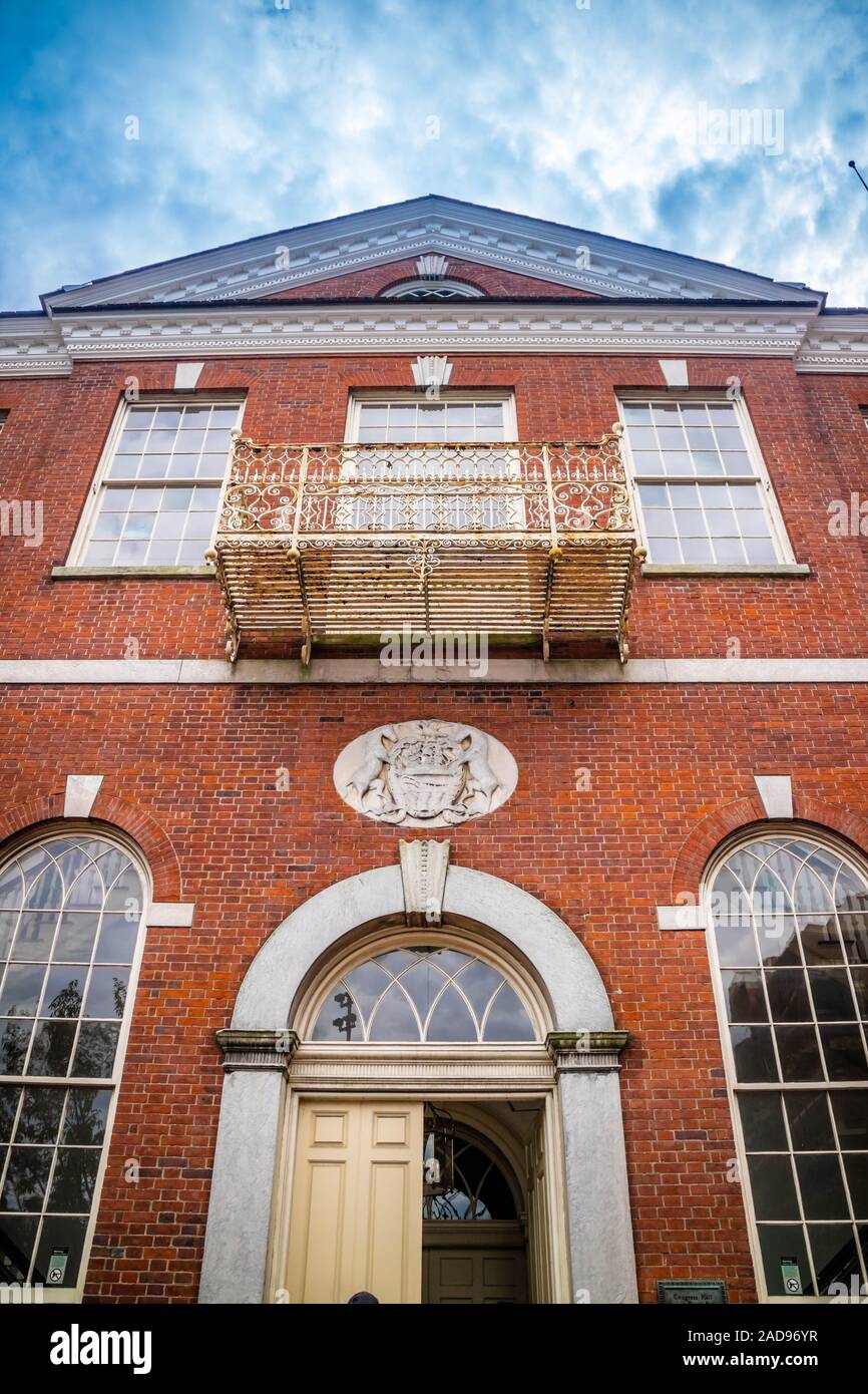 The old center of administration in Pennsylvania, Philadelphia Stock ...
