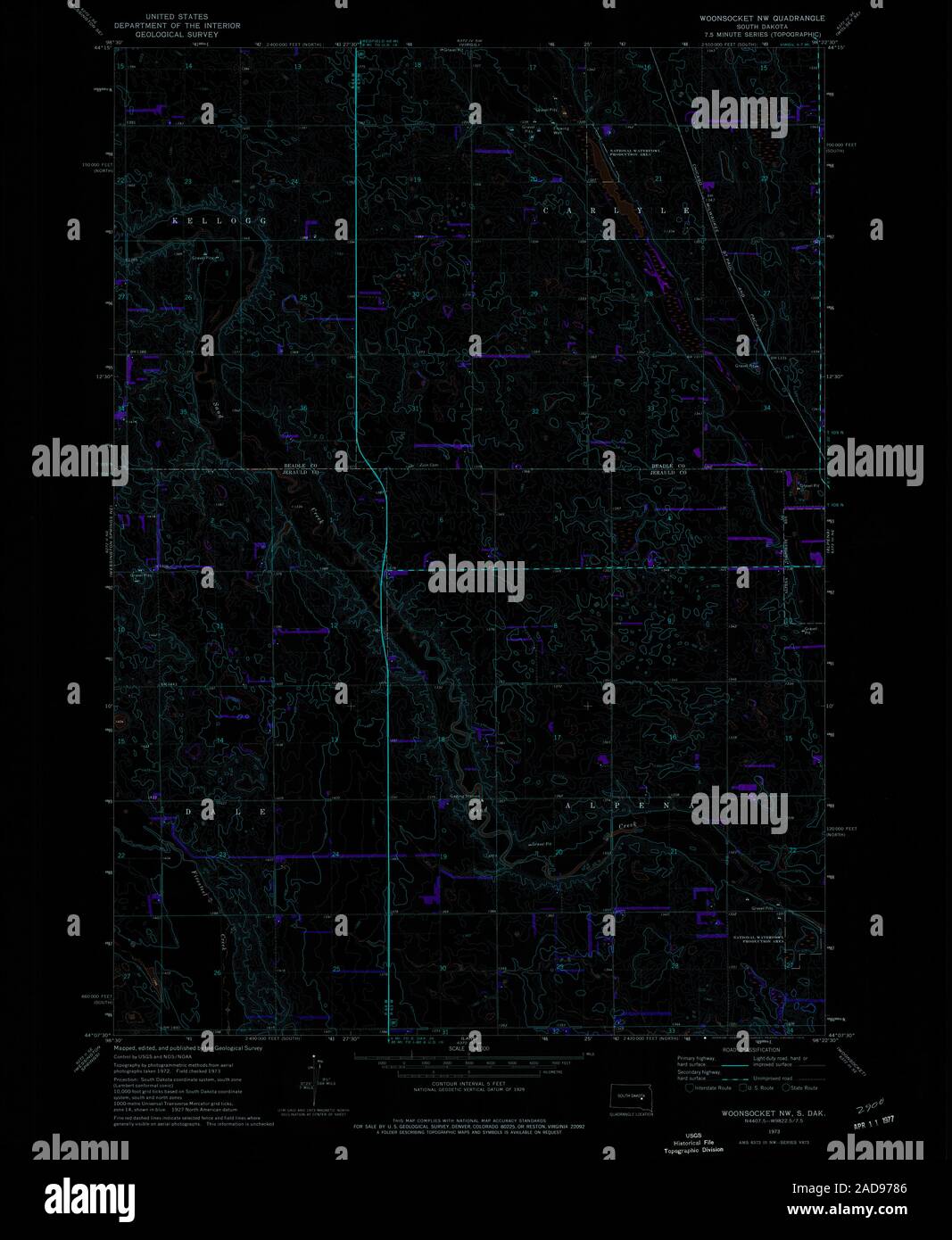 Map of woonsocket hi-res stock photography and images - Alamy