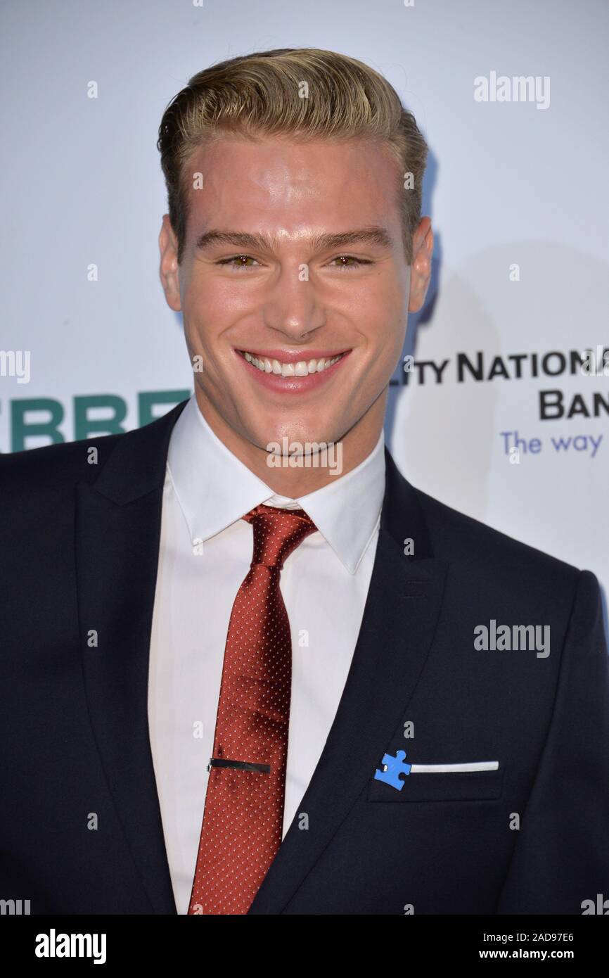 BURBANK, CA. September 29, 2016: Model Matthew Noszka at the Autism ...