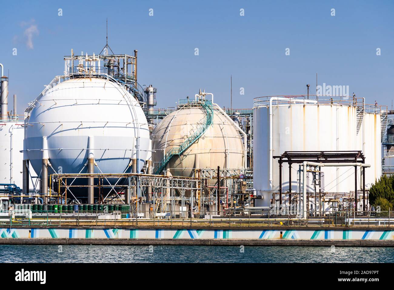 Chemical Factory plant Stock Photo - Alamy