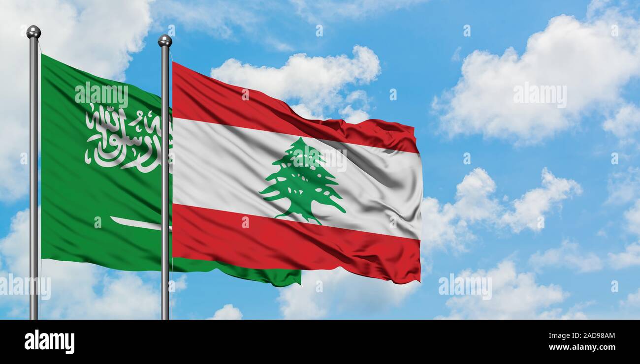 Saudi arabia lebanon flag hi-res stock photography and images - Alamy