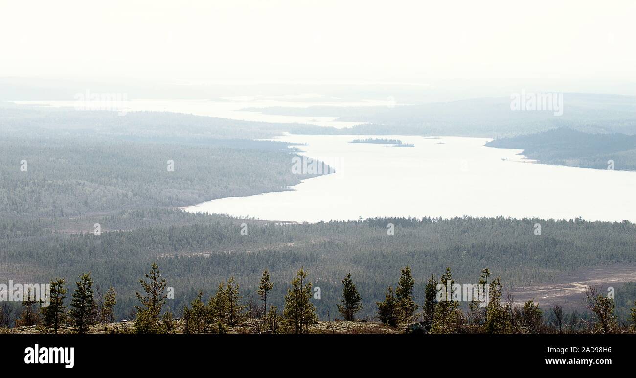 Spring in Lapland Stock Photo - Alamy