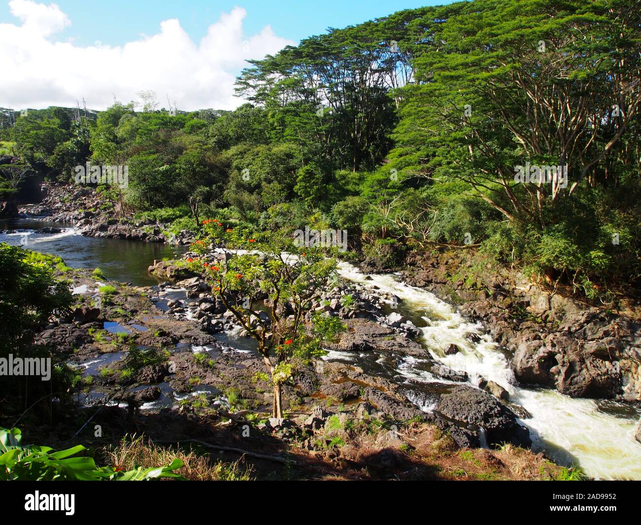 Pe’epe’e falls hi-res stock photography and images - Alamy