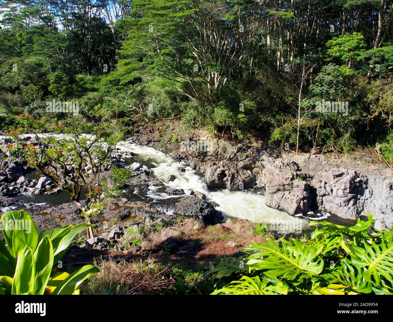 Pe’epe’e falls hi-res stock photography and images - Alamy