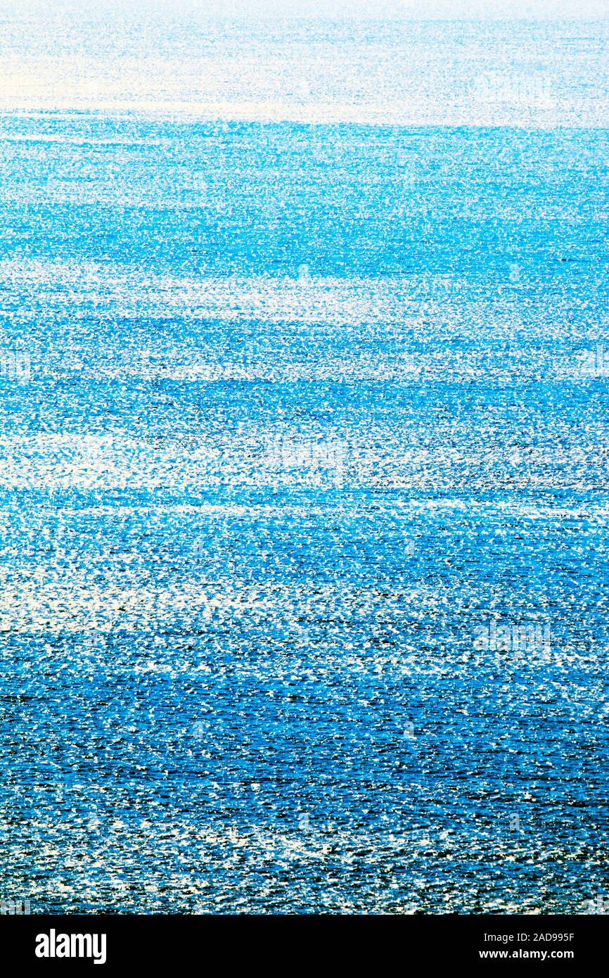 Small beautiful ripples on sea surface Stock Photo - Alamy