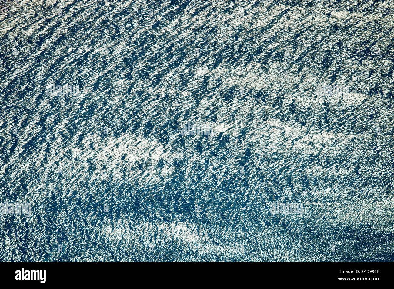 Beautiful sea surface aerial photography Stock Photo - Alamy