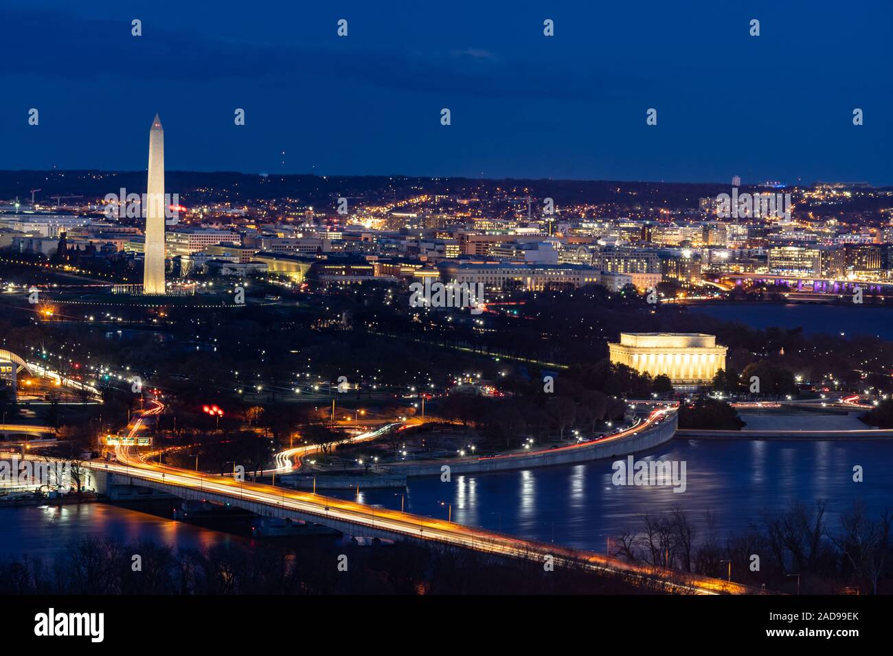 Washington DC Aerial Stock Photo - Alamy