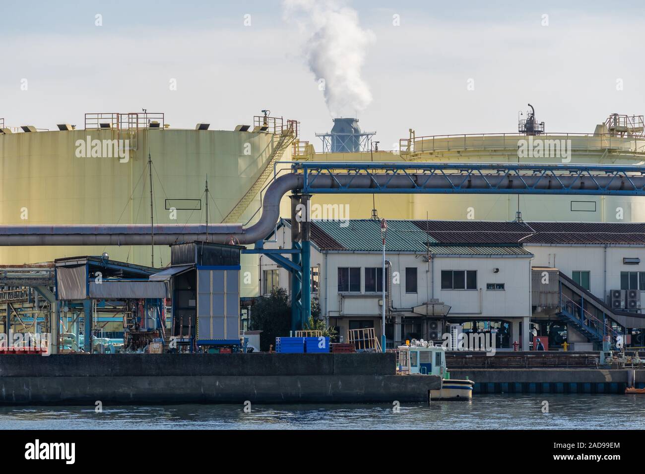 Fuel oil Storage Tank Stock Photo - Alamy