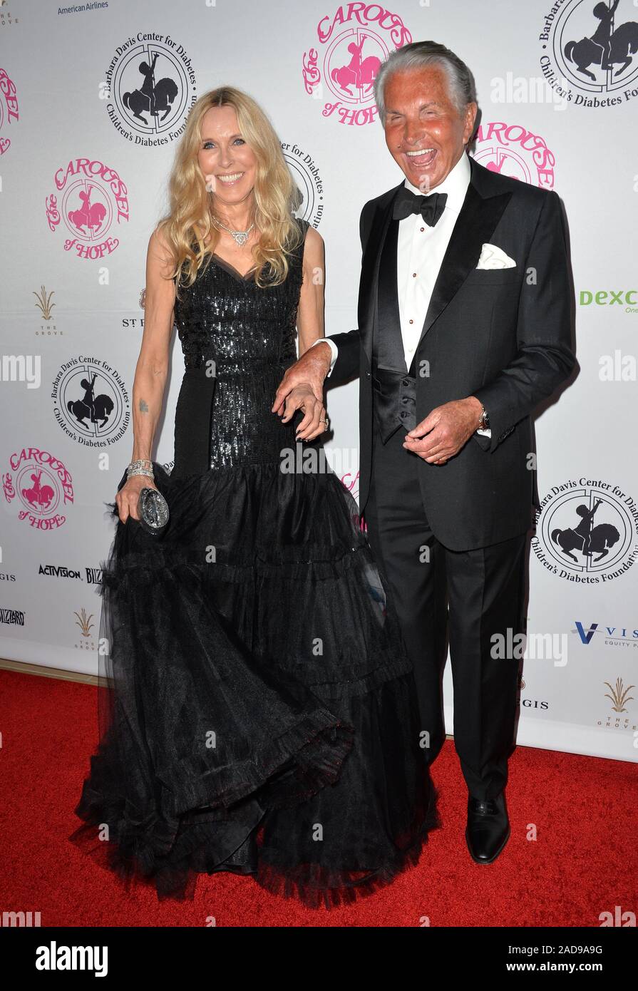 BEVERLY HILLS, CA. October 8, 2016: George Hamilton & Alana Stewart at ...