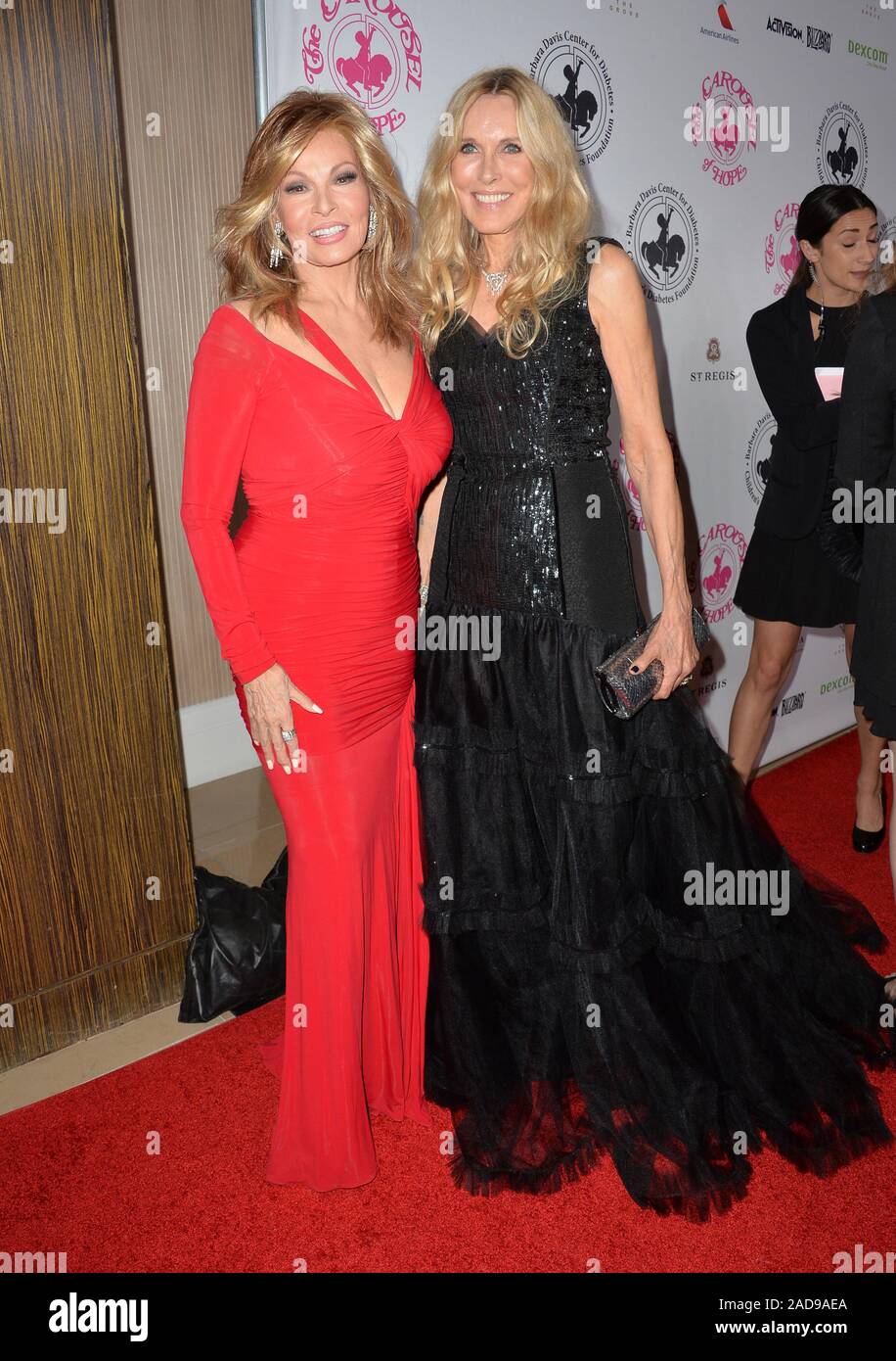 BEVERLY HILLS, CA. October 8, 2016: Raquel Welch & Alana Stewart at the ...