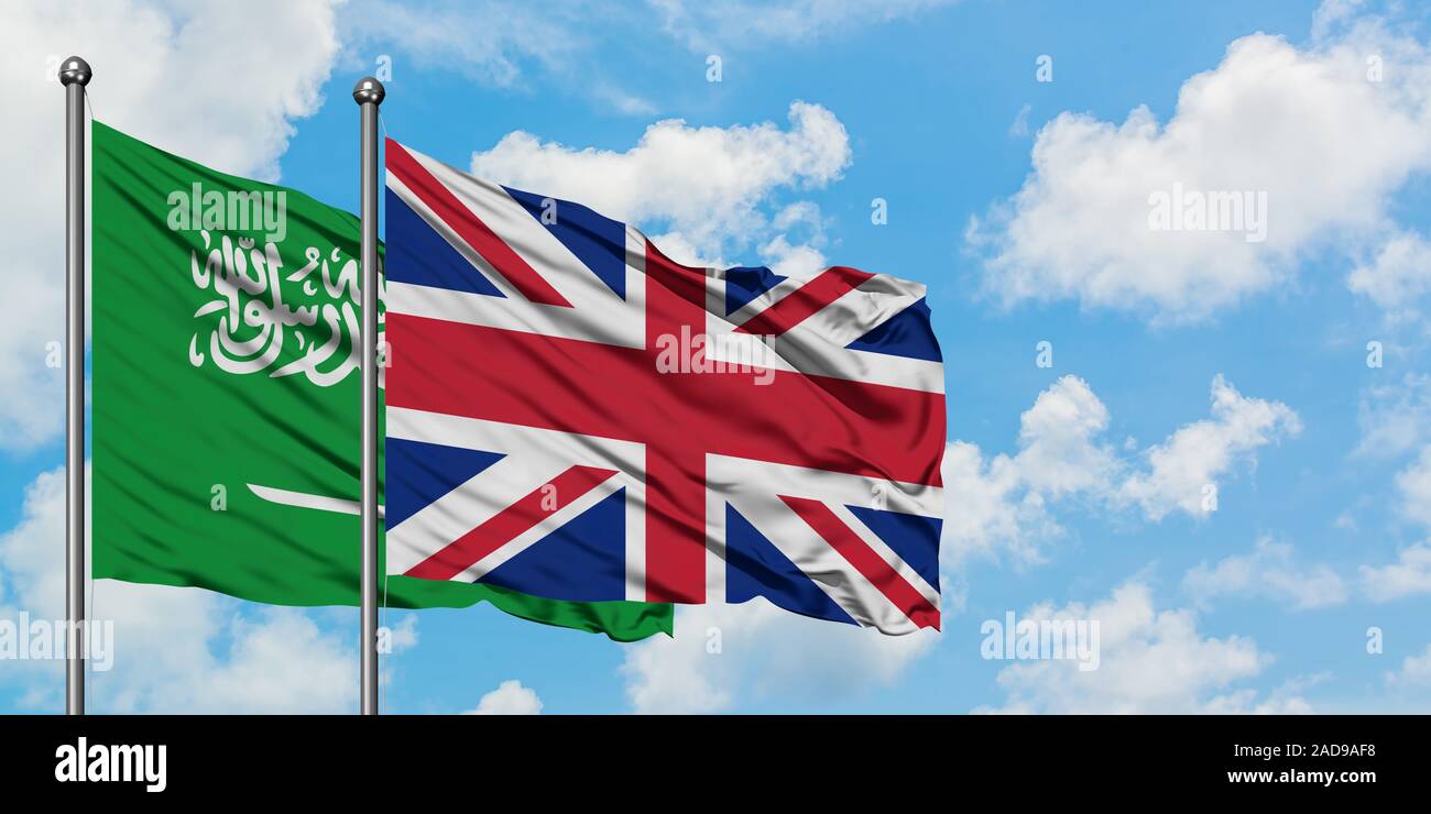 United kingdom saudi arabia flag hi-res stock photography and images ...