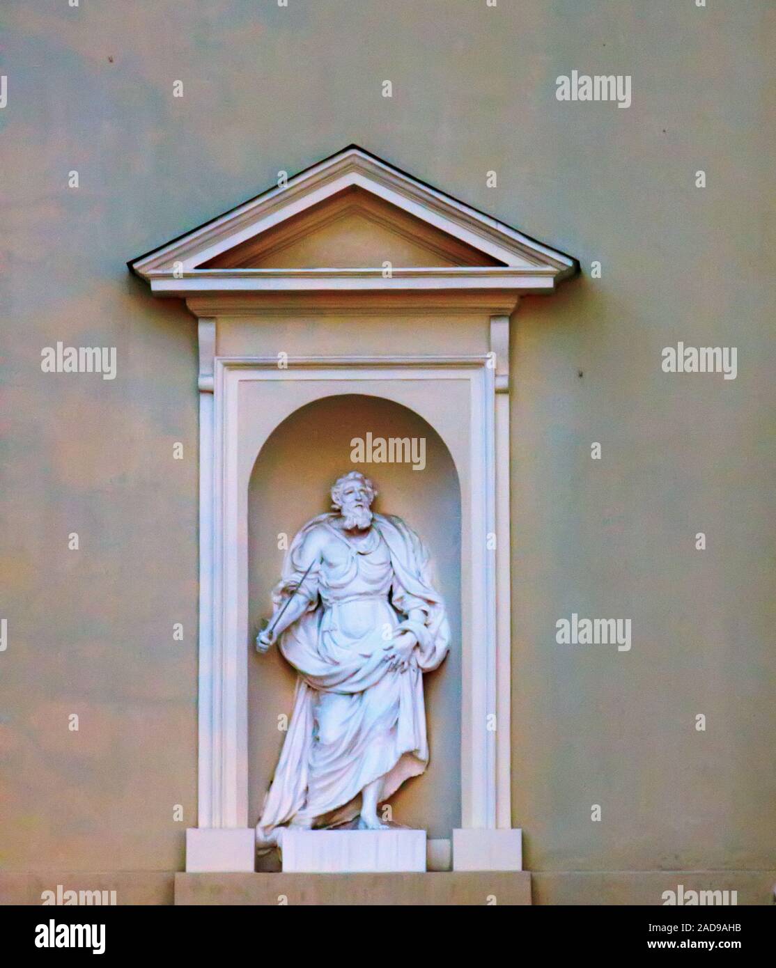 Statue of Saint Stock Photo - Alamy