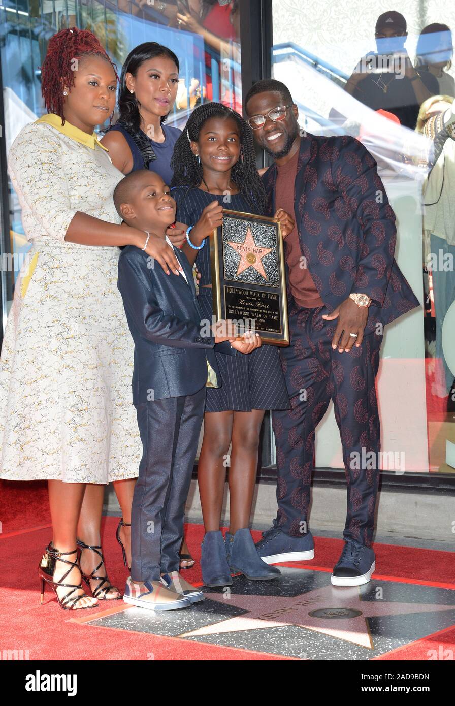 LOS ANGELES, CA. October 10, 2016: Kevin Hart & wife Eniko Parrish ...