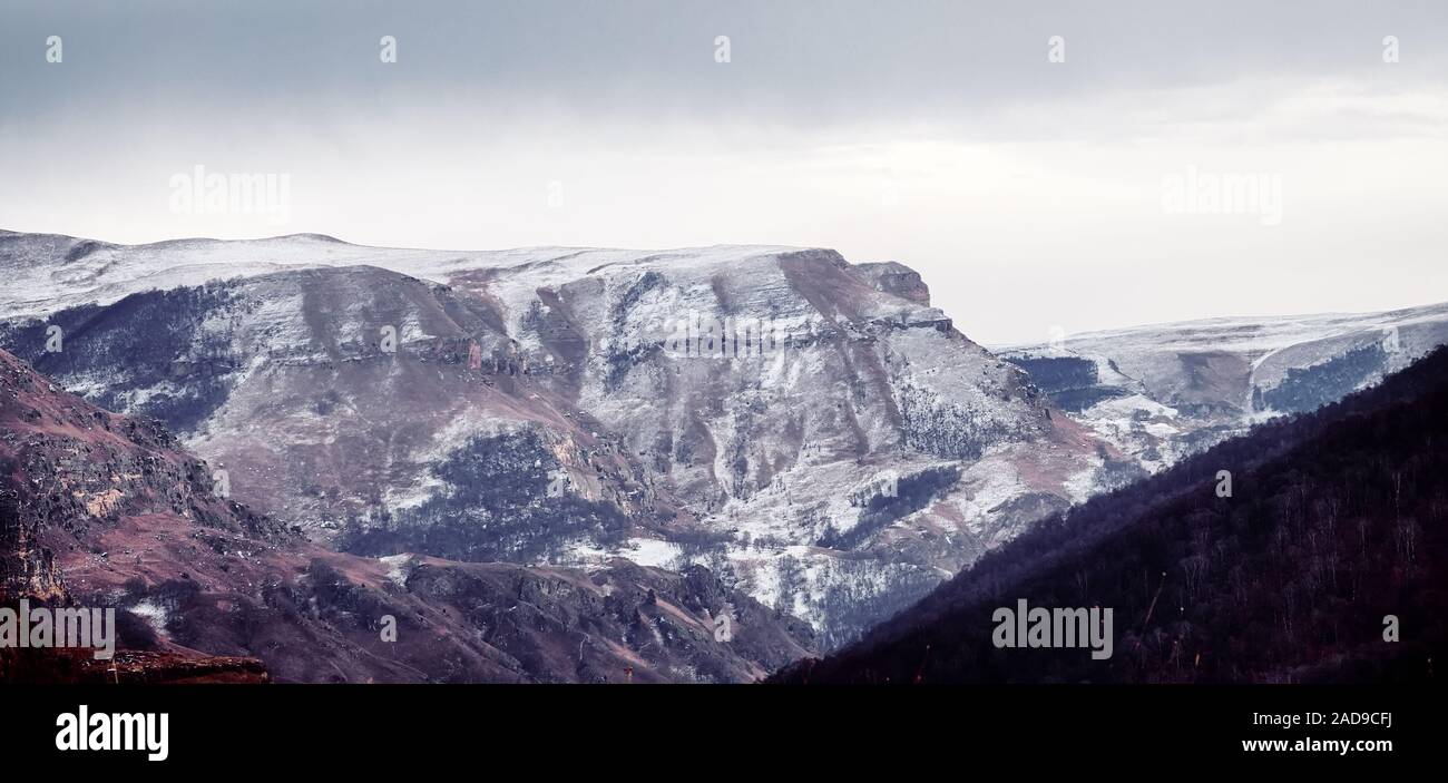 Huge ravines with rocky walls Stock Photo - Alamy