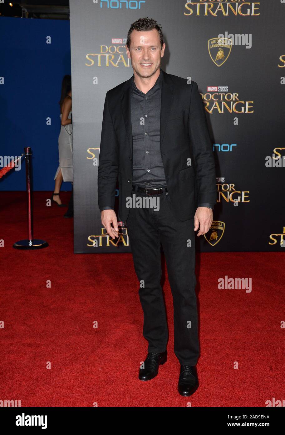 LOS ANGELES, CA. October 20, 2016: Jason O'Mara at the world premiere ...