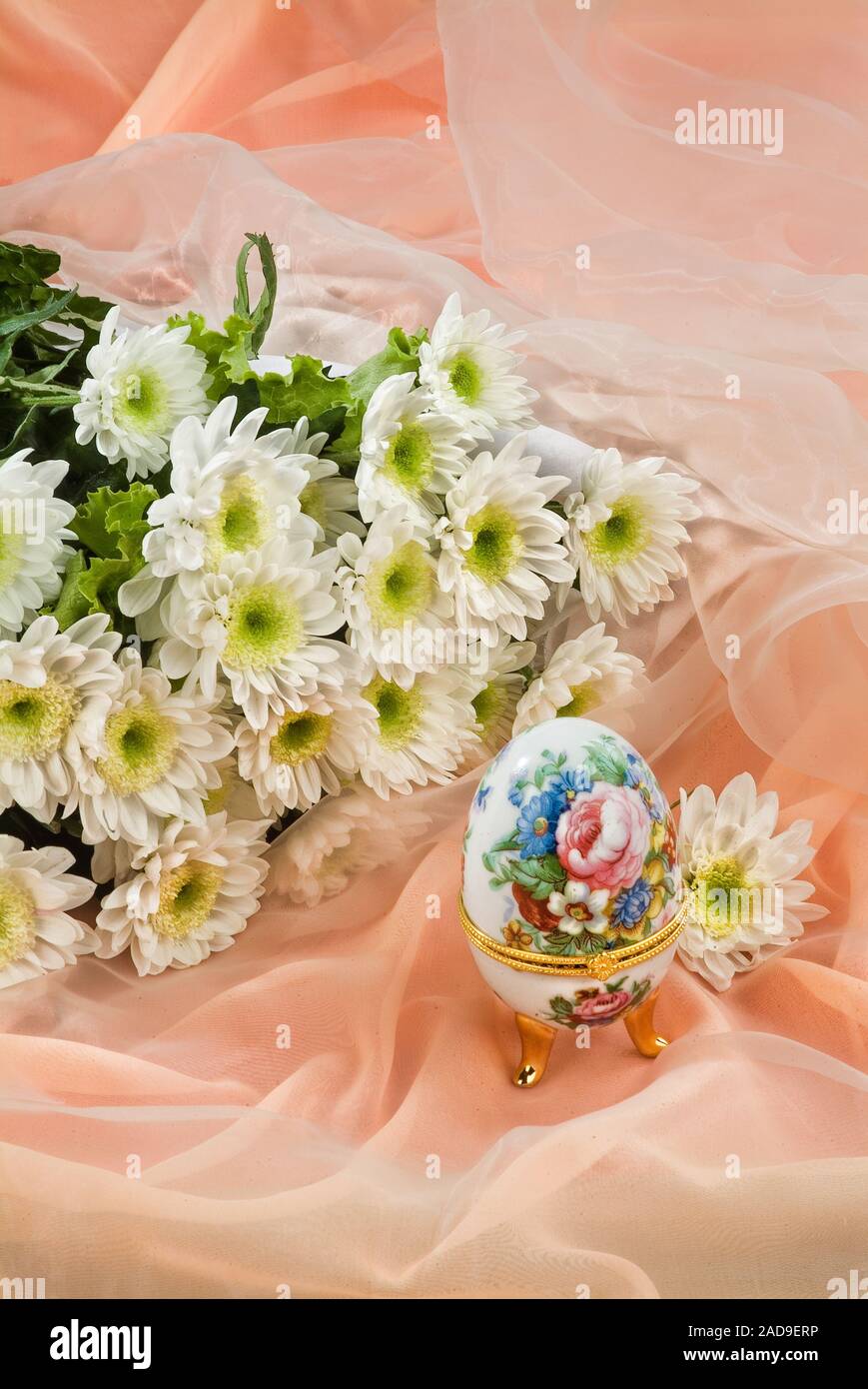 Composition With Flowers Stock Photo - Alamy