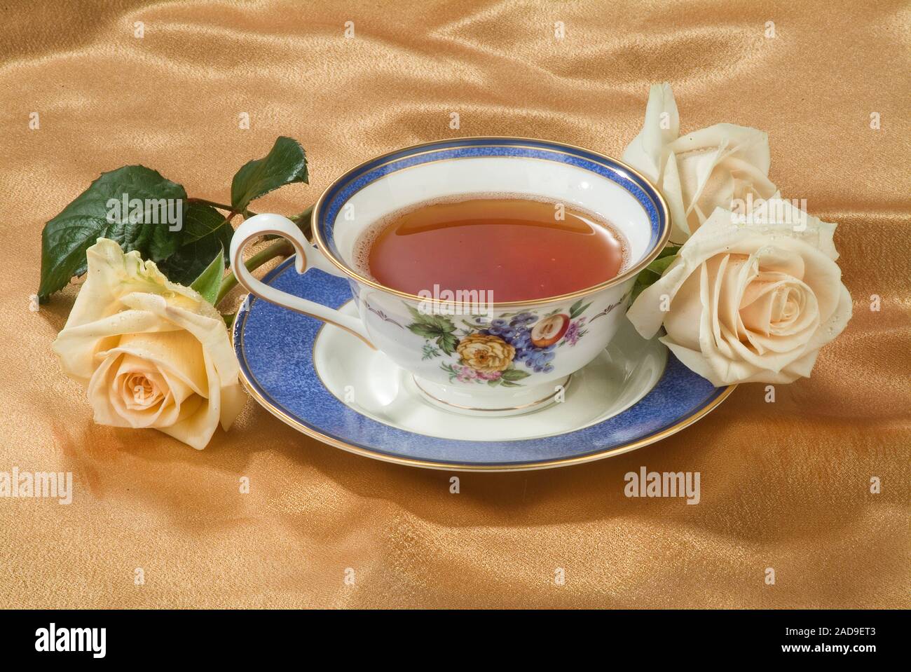 Composition With Flowers Stock Photo - Alamy