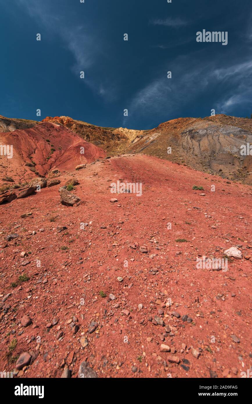 Valley of Mars landscapes Stock Photo - Alamy