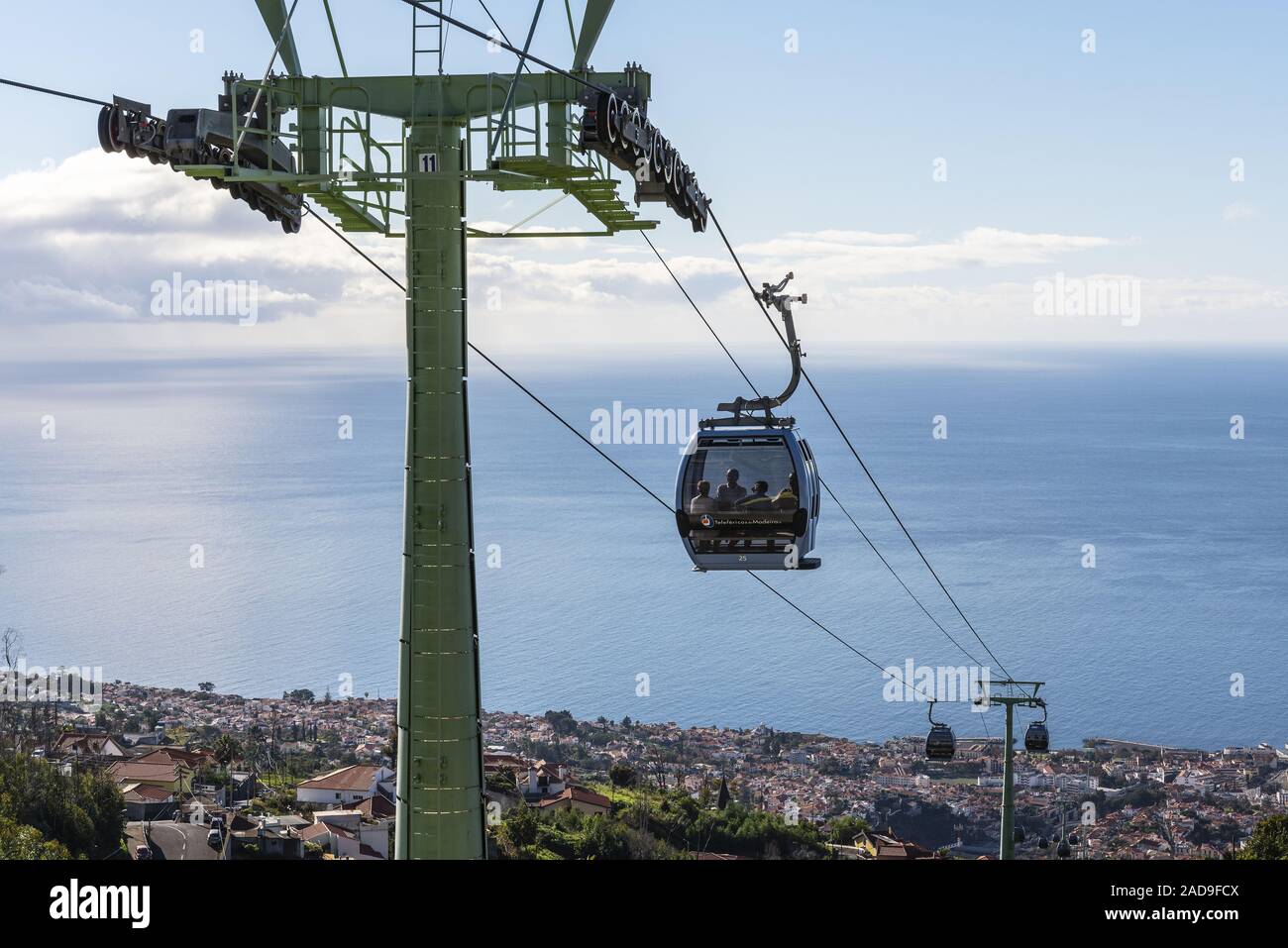 cable car station, Monte, Funchal, Madeira, Portugal, Europe Stock ...