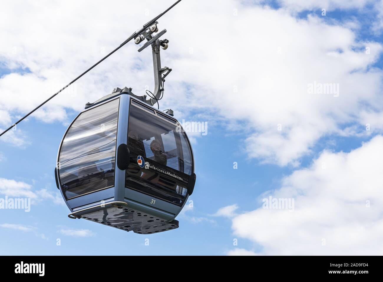 cable car, Funchal, Madeira, Portugal, Europe Stock Photo - Alamy