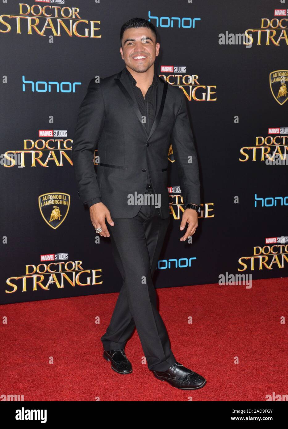 LOS ANGELES, CA. October 20, 2016: Victor Ortiz at the world premiere ...