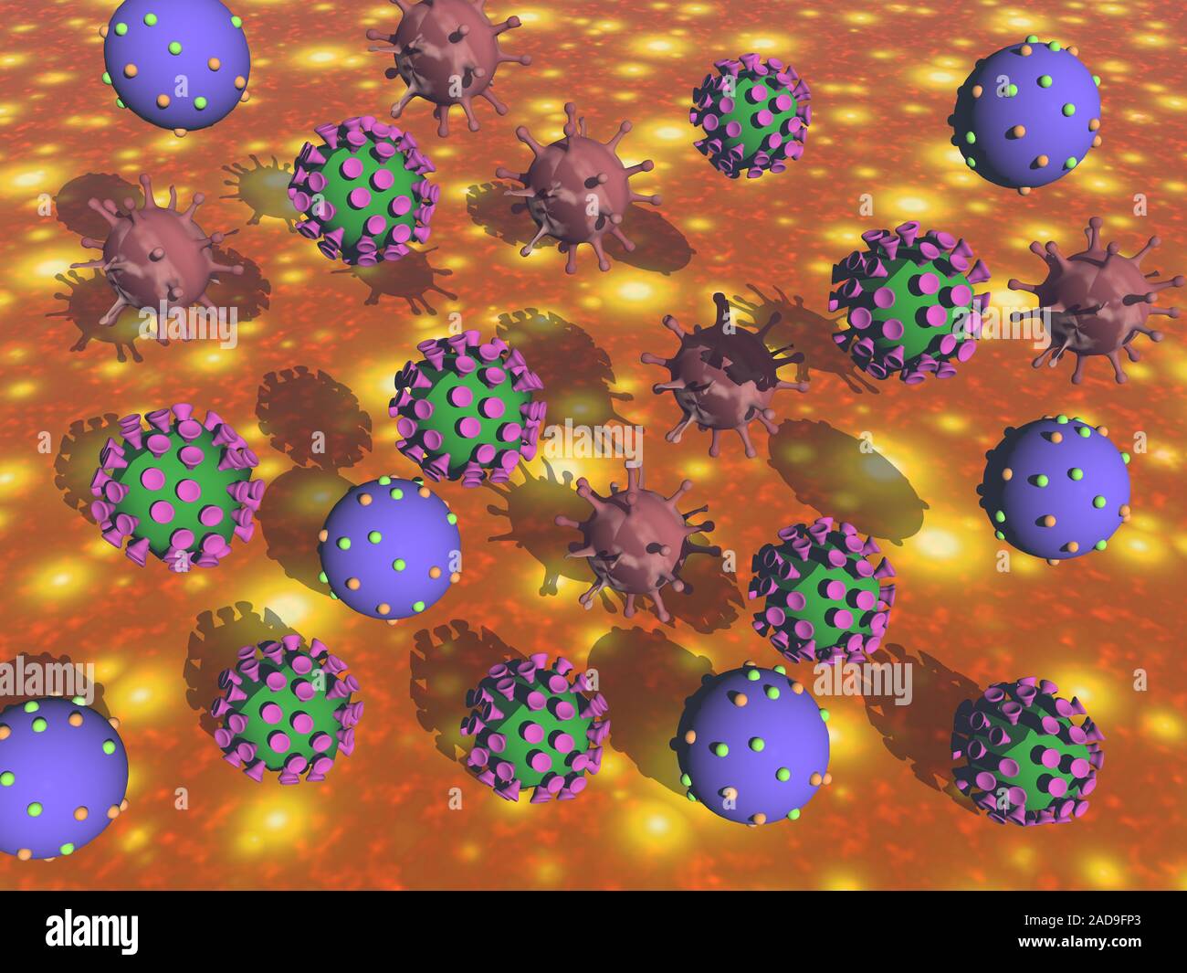 Smallpox viruses hi-res stock photography and images - Alamy
