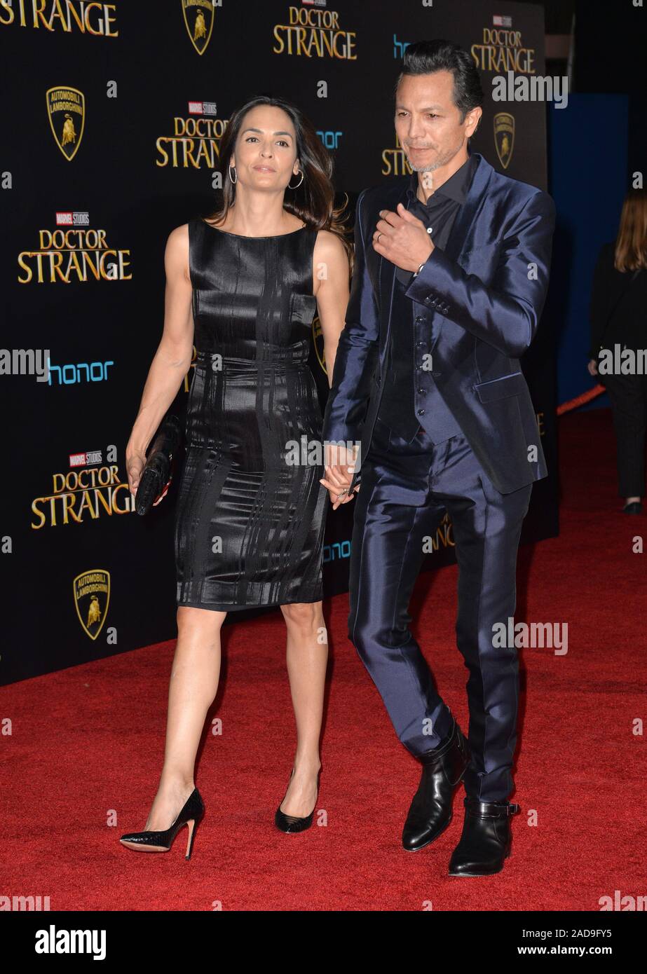 LOS ANGELES, CA. October 20, 2016: Benjamin Bratt & Talisa Soto at the ...