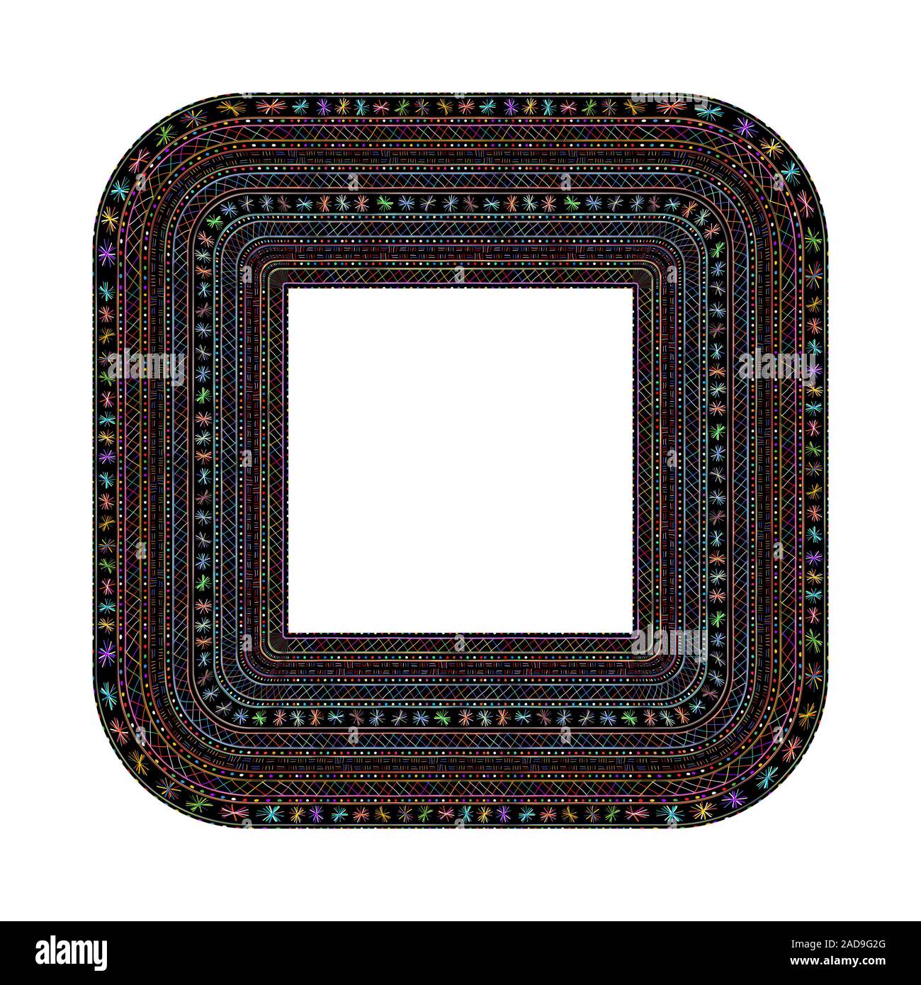 Tribal frame hi-res stock photography and images - Alamy