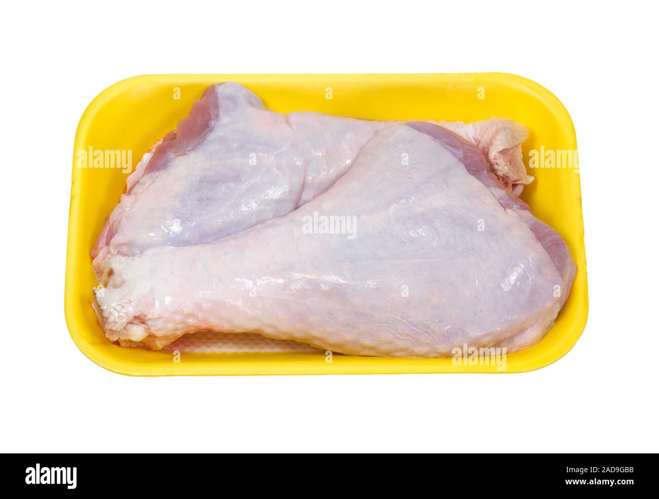 Shin turkey in plastic packaging Stock Photo - Alamy