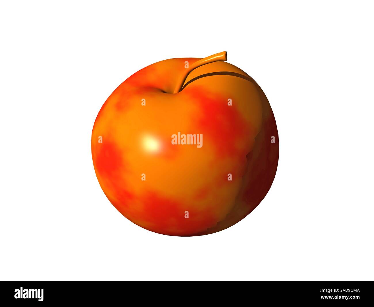red crisp apple Stock Photo - Alamy