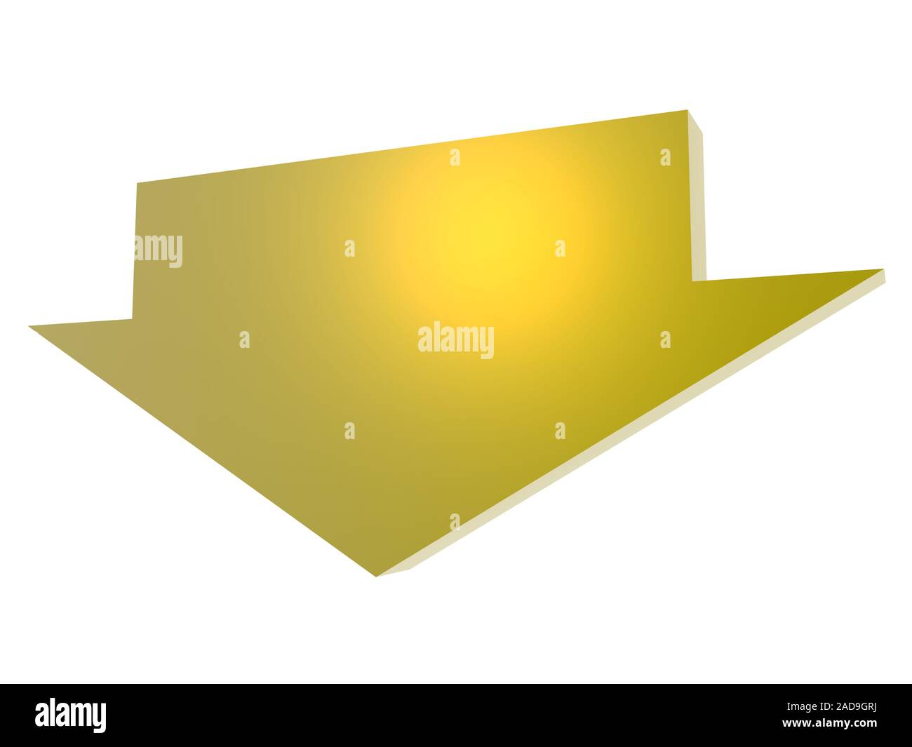 Shiny arrow hi-res stock photography and images - Alamy