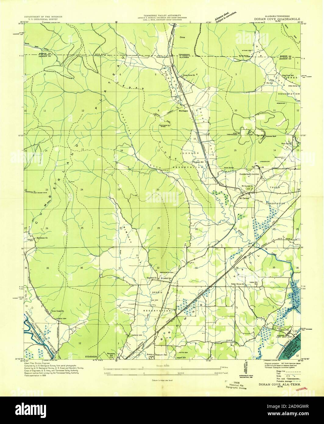 Map of doran hi-res stock photography and images - Alamy