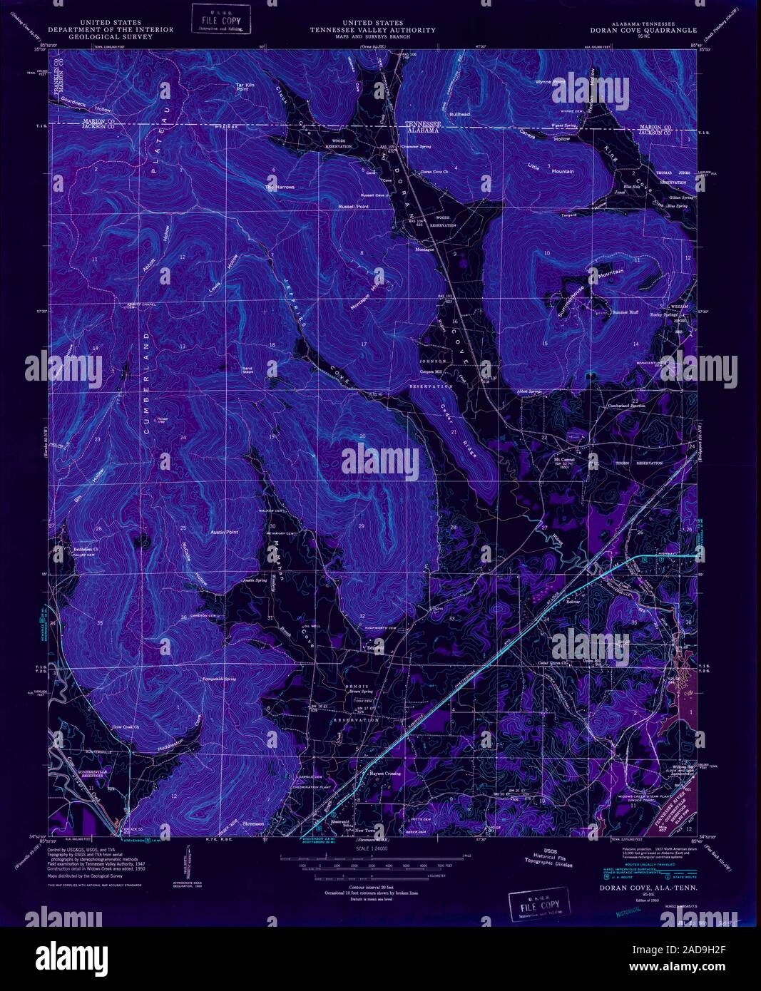 Map of doran hi-res stock photography and images - Alamy