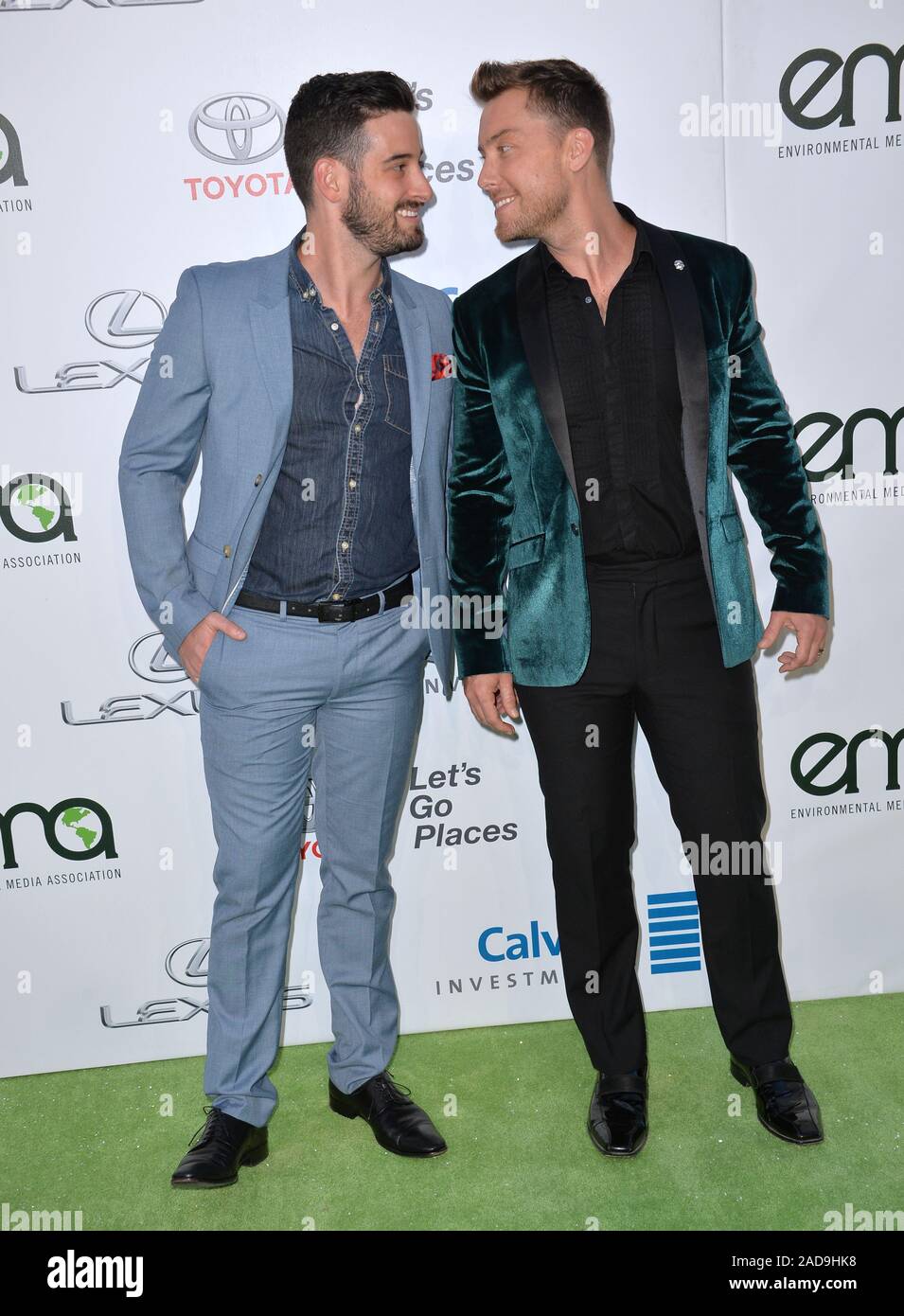 BURBANK, CA. October 22, 2016: Lance Bass & Michael Turchin at the 26th ...