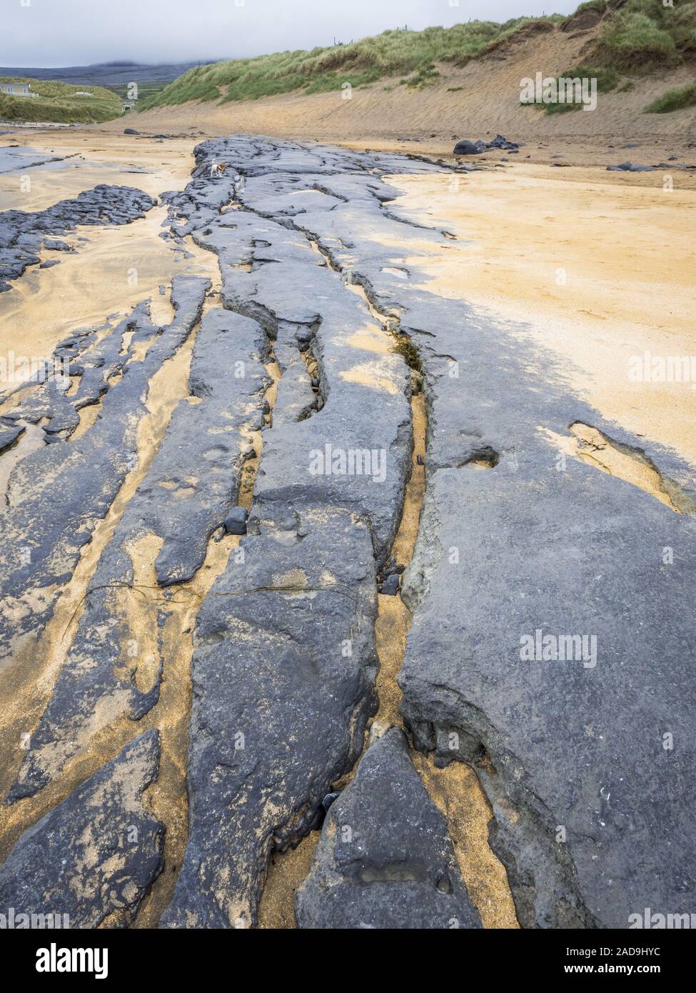 Fanore Beach county clare ireland Stock Photo - Alamy
