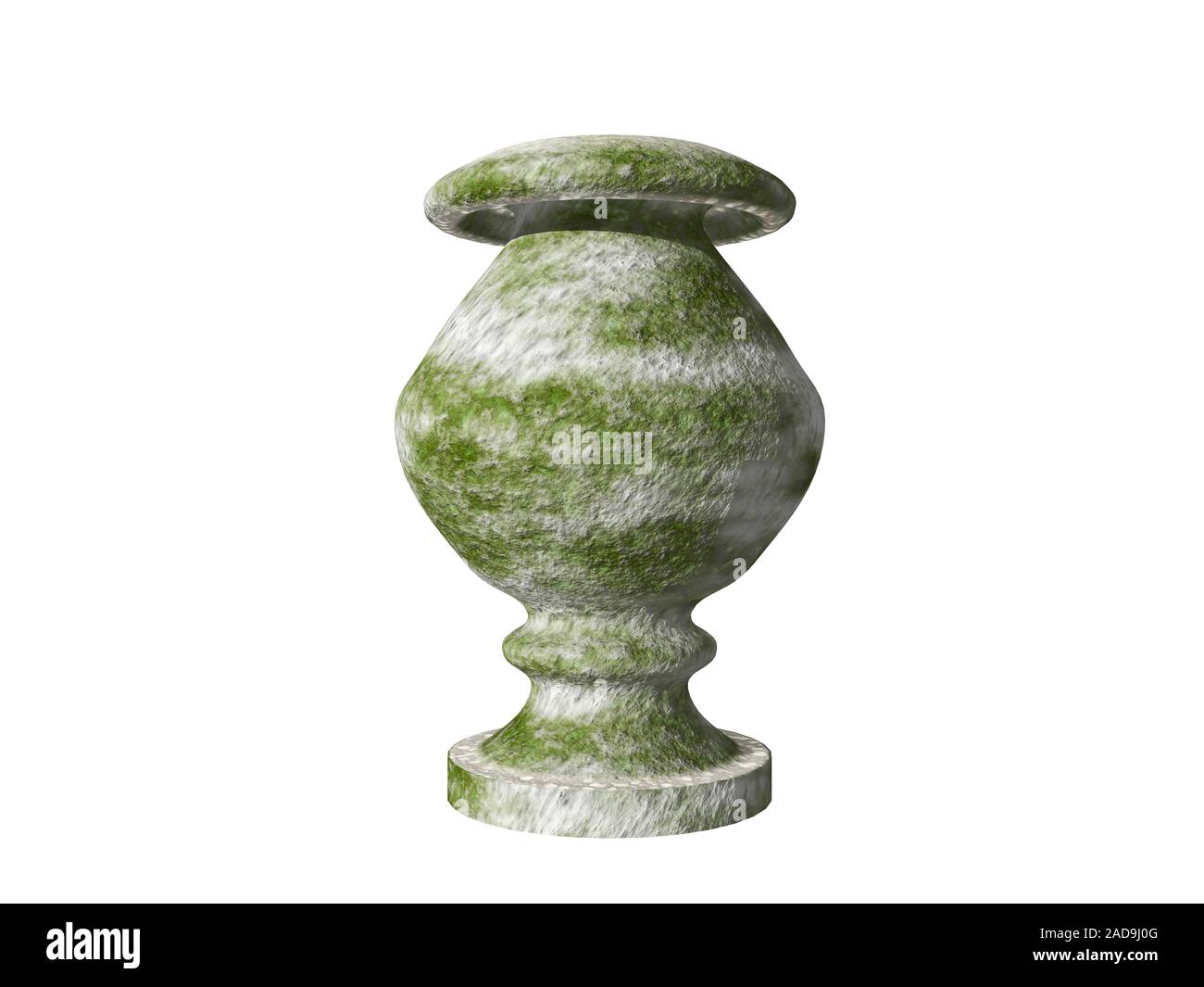 green stone bulbous vase Stock Photo - Alamy
